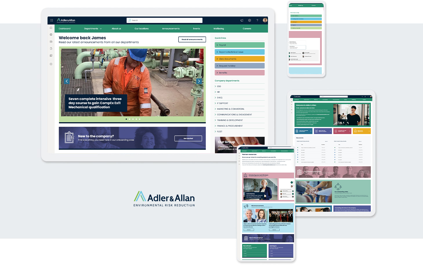 Adler & Allan Case Study | SharePoint Intranet Development